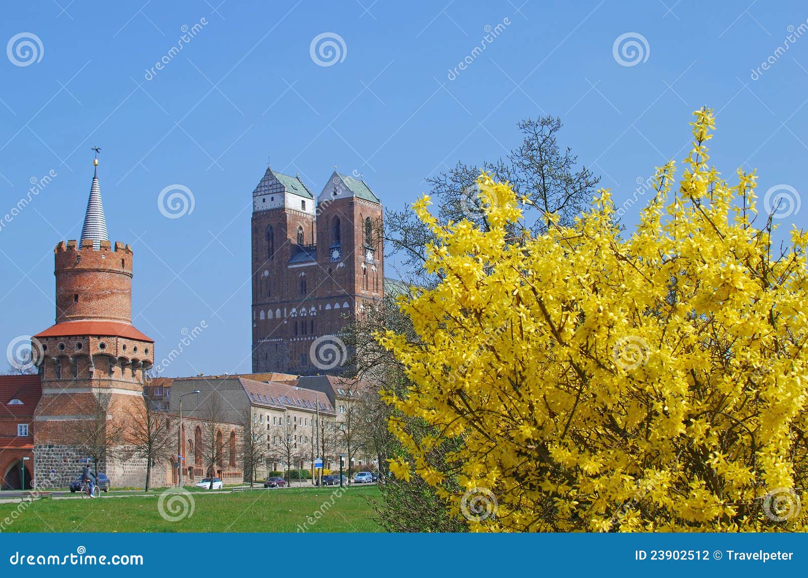 Prenzlau,Uckermark,Germany stock photo. Image of destination - 23902512