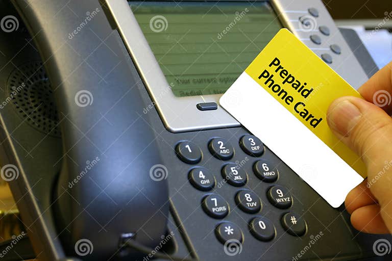 Prepaid phone card stock photo. Image of phone, communication - 4064832