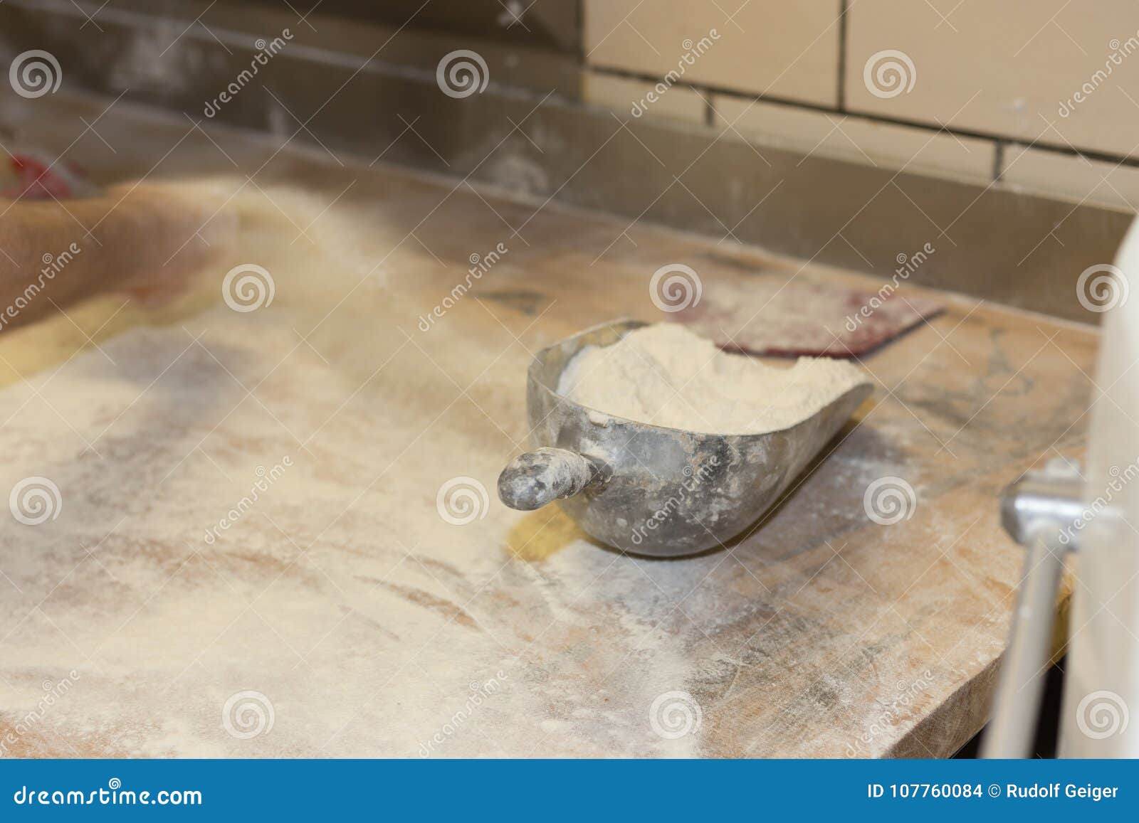 Preparation of baked goods stock photo. Image of food - 107760084