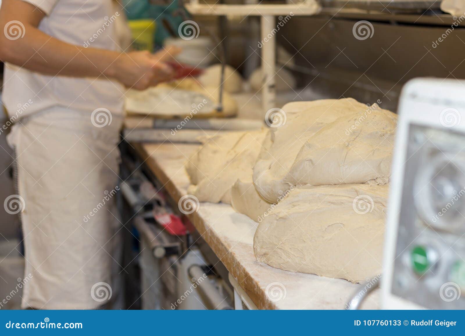 Preparation of baked goods stock image. Image of meal - 107760133