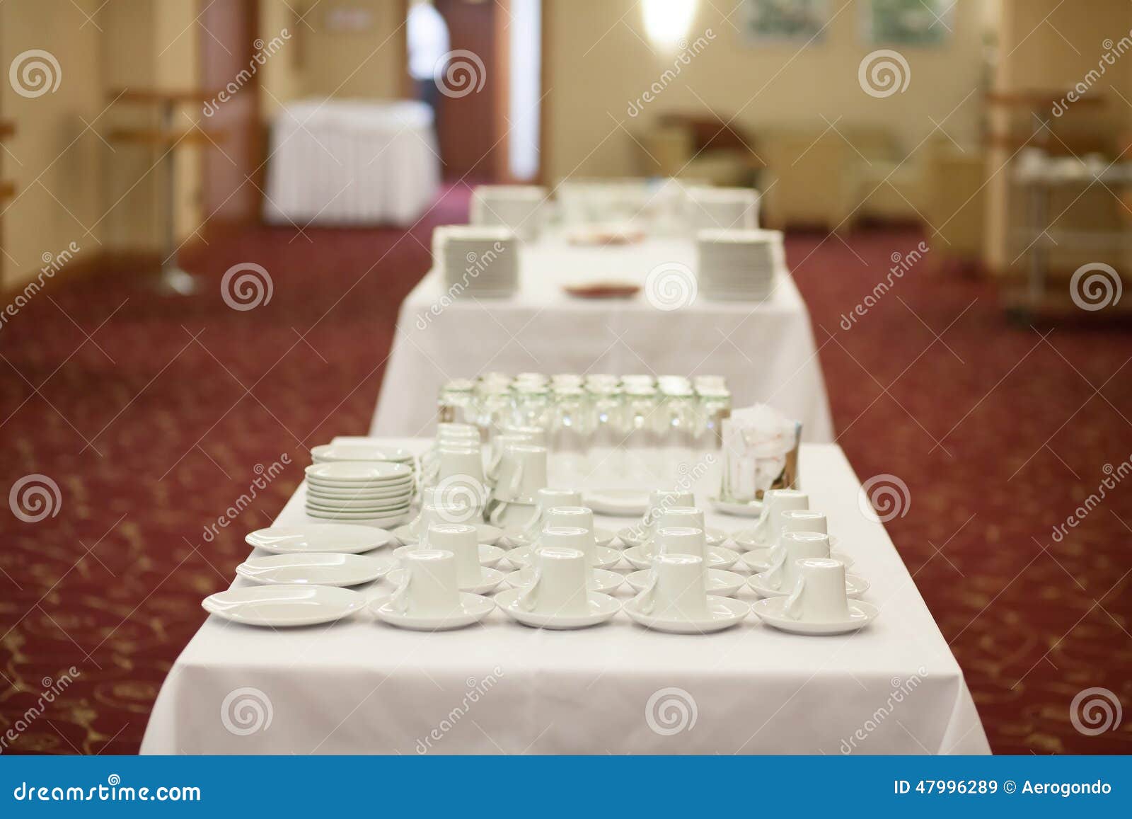 Preparation for the Coffee Break Stock Image - Image of lunch ...