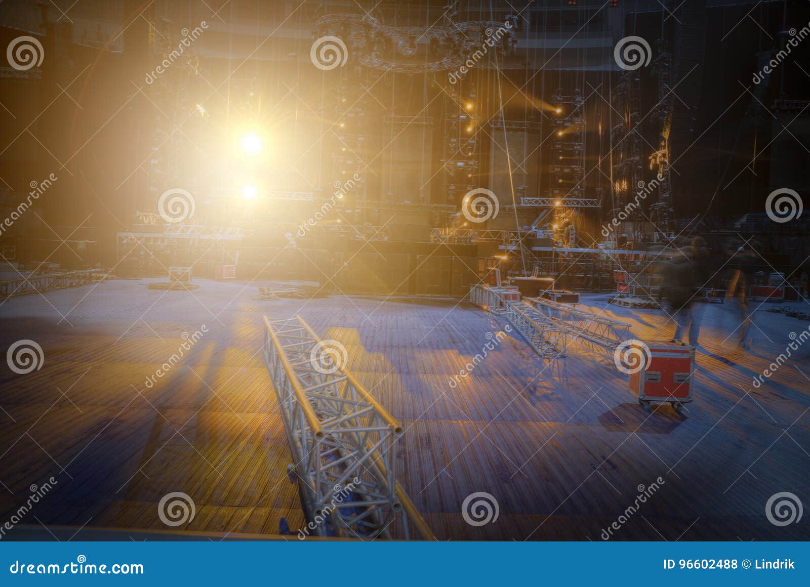 Preparation for a concert stock photo. Image of performance - 96602488