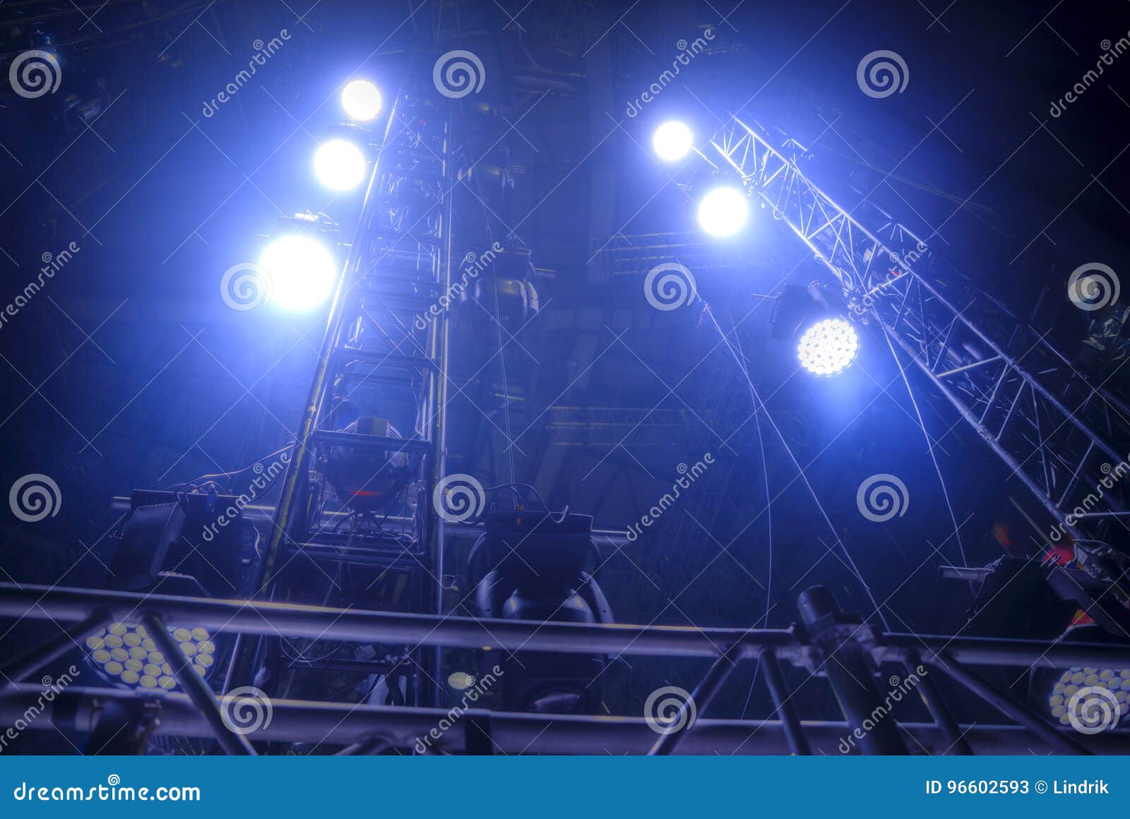 Preparation for a concert stock image. Image of background - 96602593