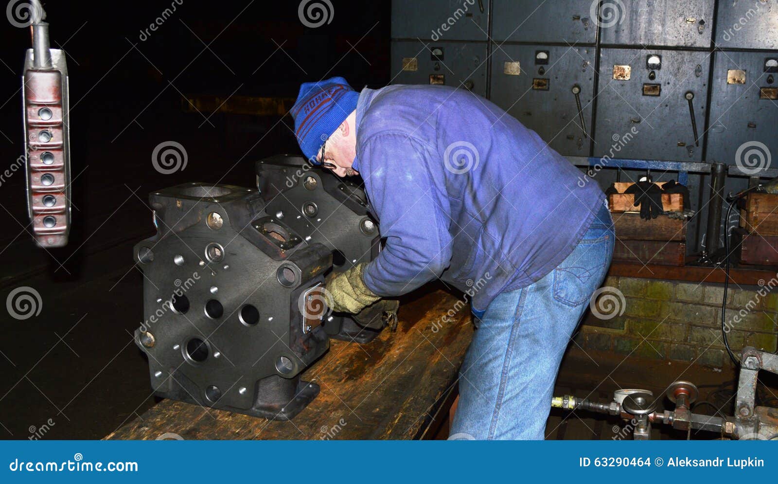Preparation Cover Diesel Engine Testing Editorial Stock Image - Image ...