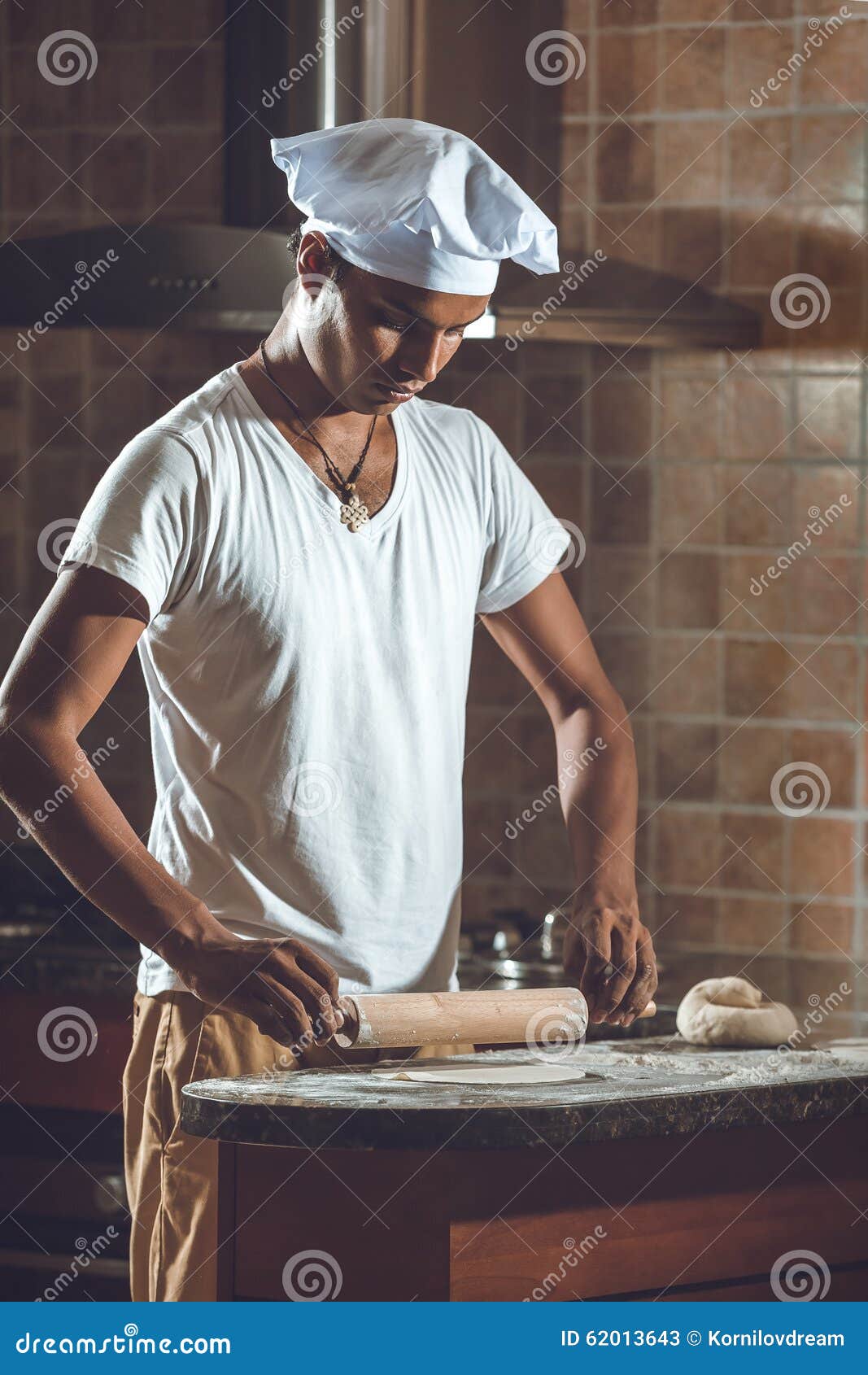 Preparation of Dough for Bread Stock Image - Image of hand, baker: 62013643