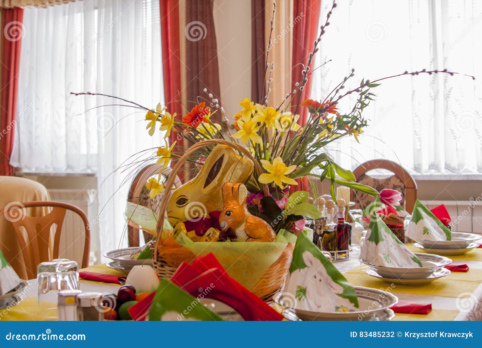Preparation for Easter, stock photo. Image of vase, twig - 83485232