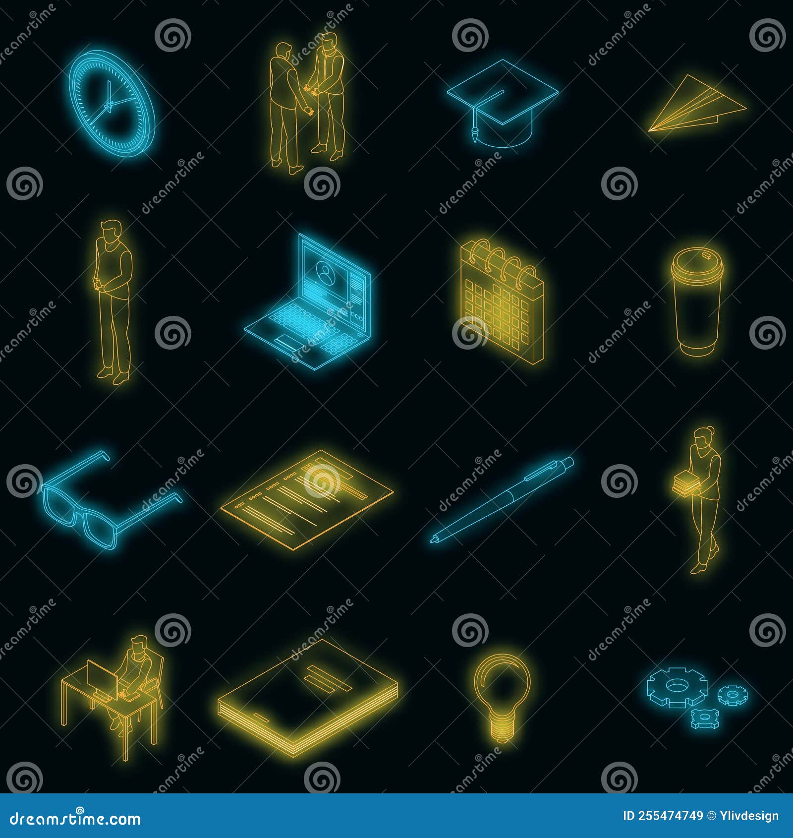 Alumni Neon Sign Vector. Graduation Neon Symbol, Design Template ...