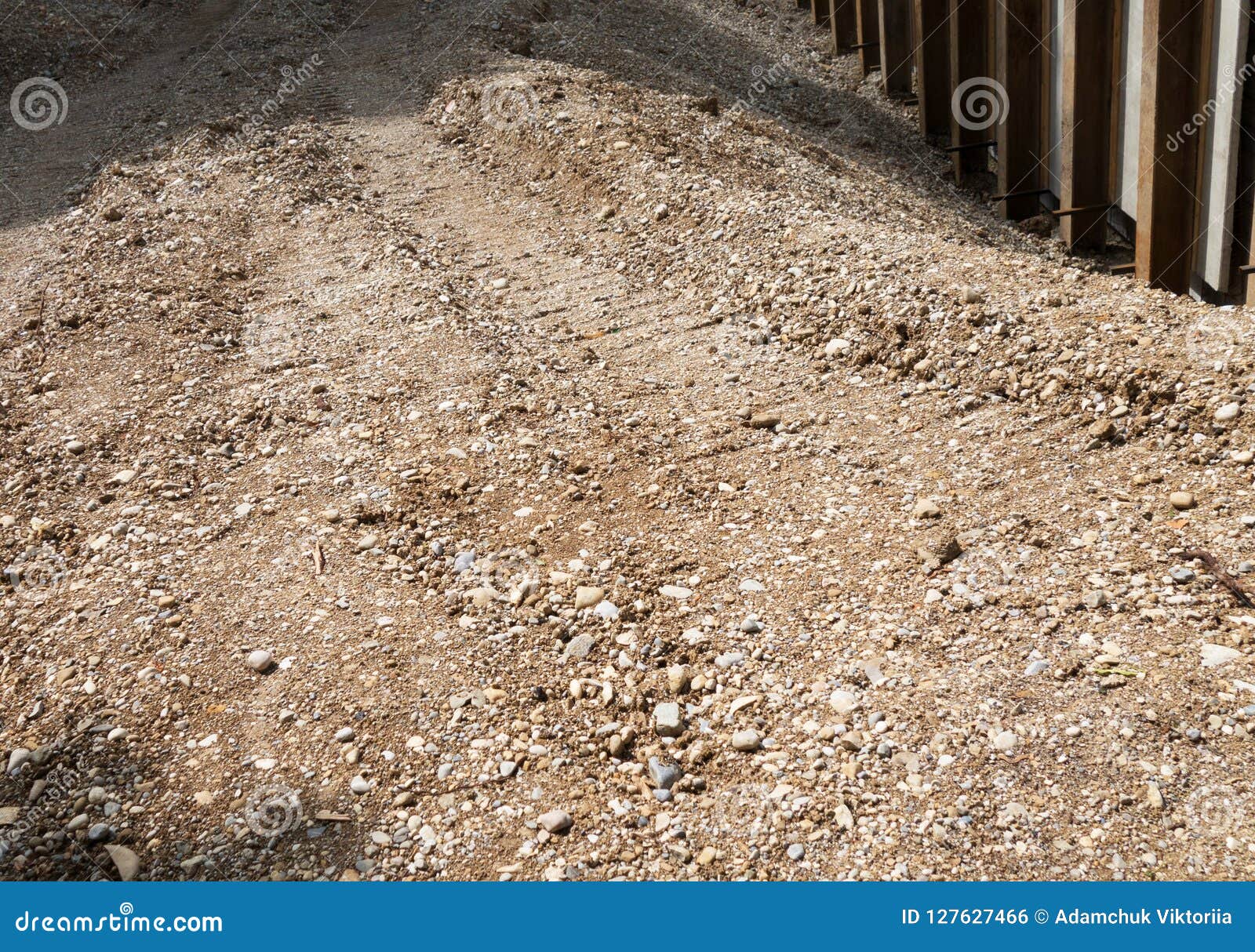 Preparation of the Foundation for Building a House. Sand, Soil, Piles ... Preparation of the Foundation for Building a House. Sand, Soil, Piles ...
