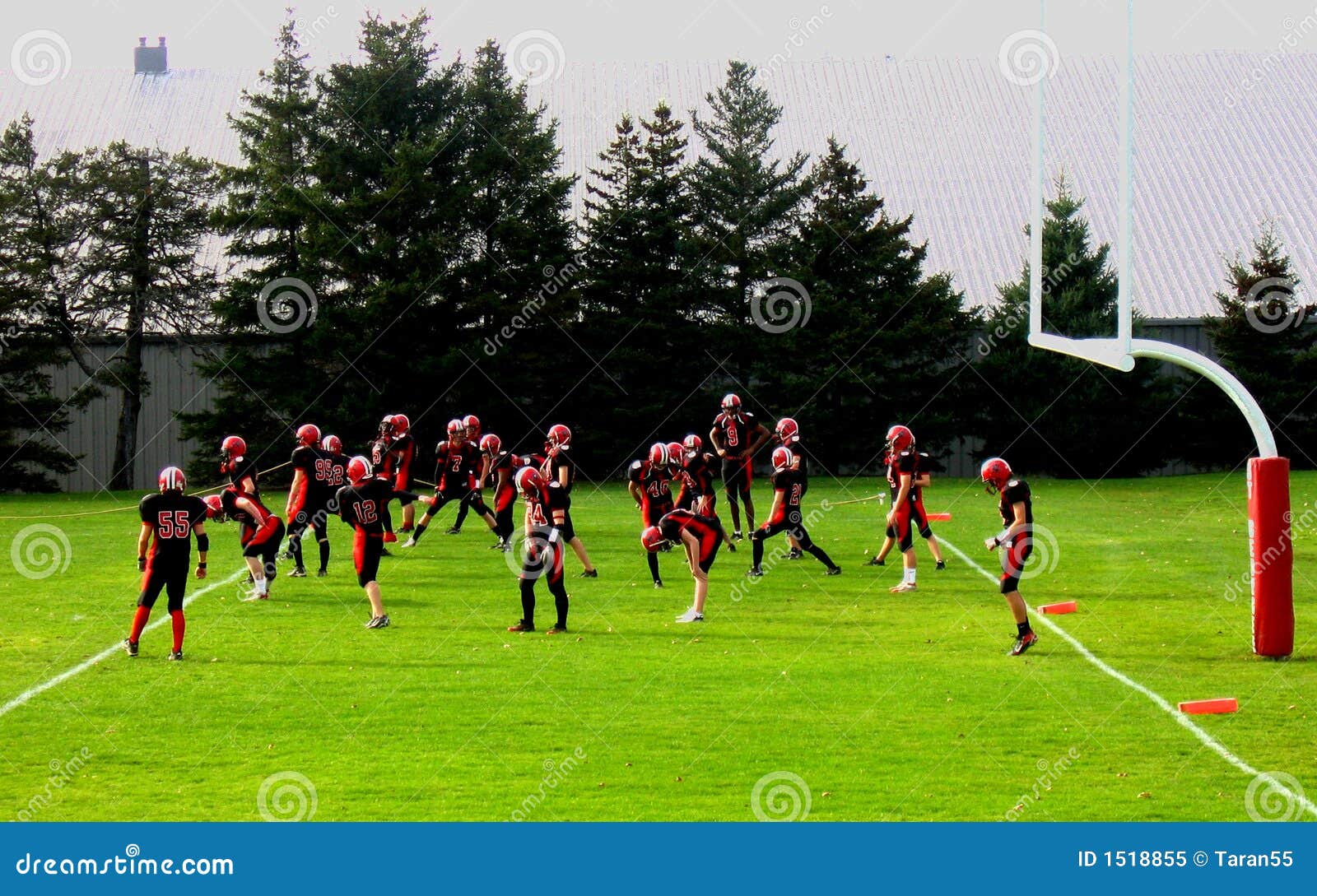 Preparation for game stock image. Image of great, body - 1518855