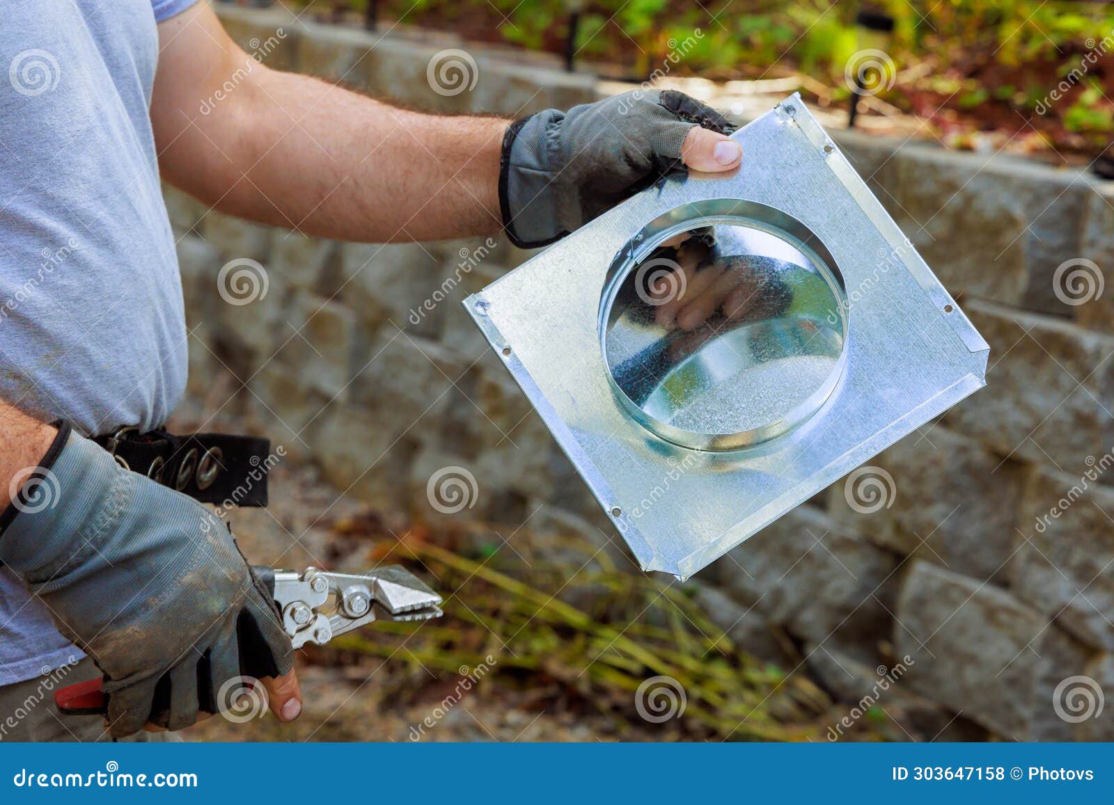 Preparation for Installation of an External Extractor Wall Ventilation ...