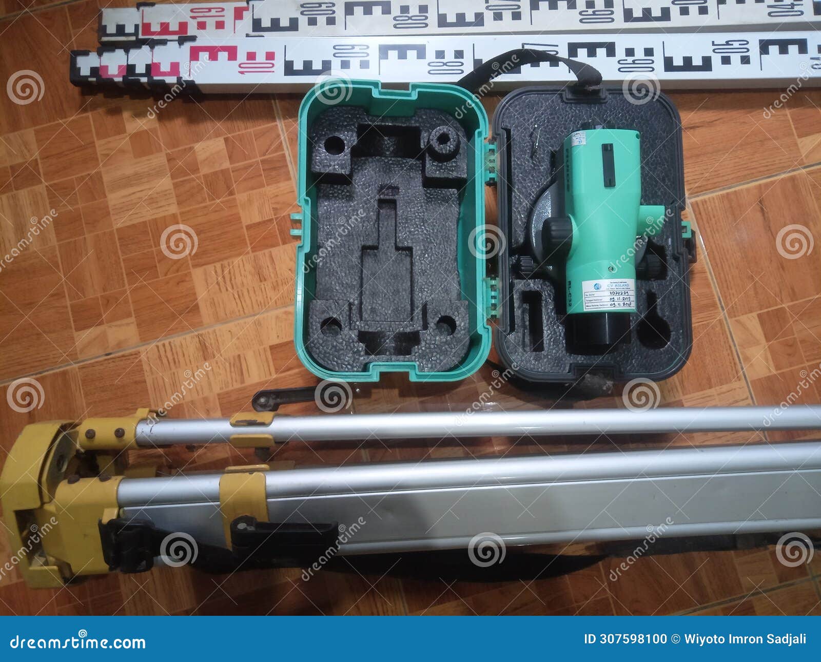 Preparation of Measuring Instruments - 01 Stock Photo - Image of levels ...