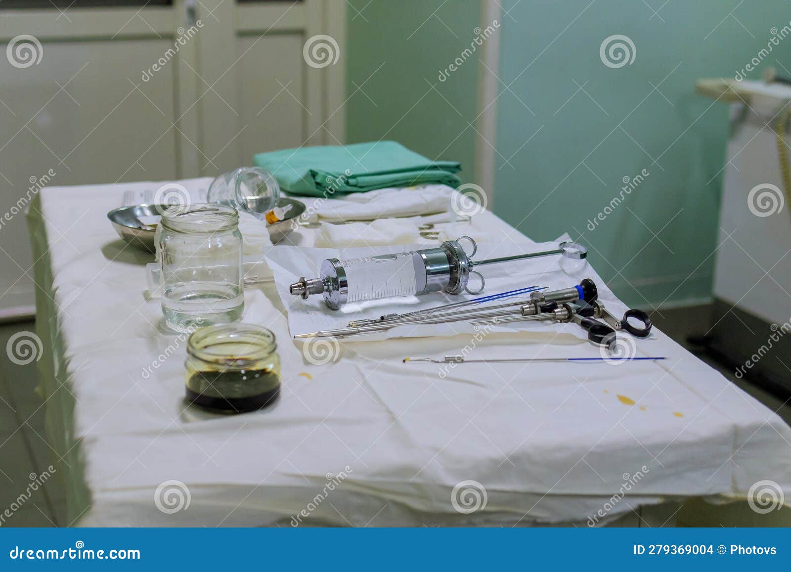 Preparation of Operating Tools during Surgery Involves Sterilization ...