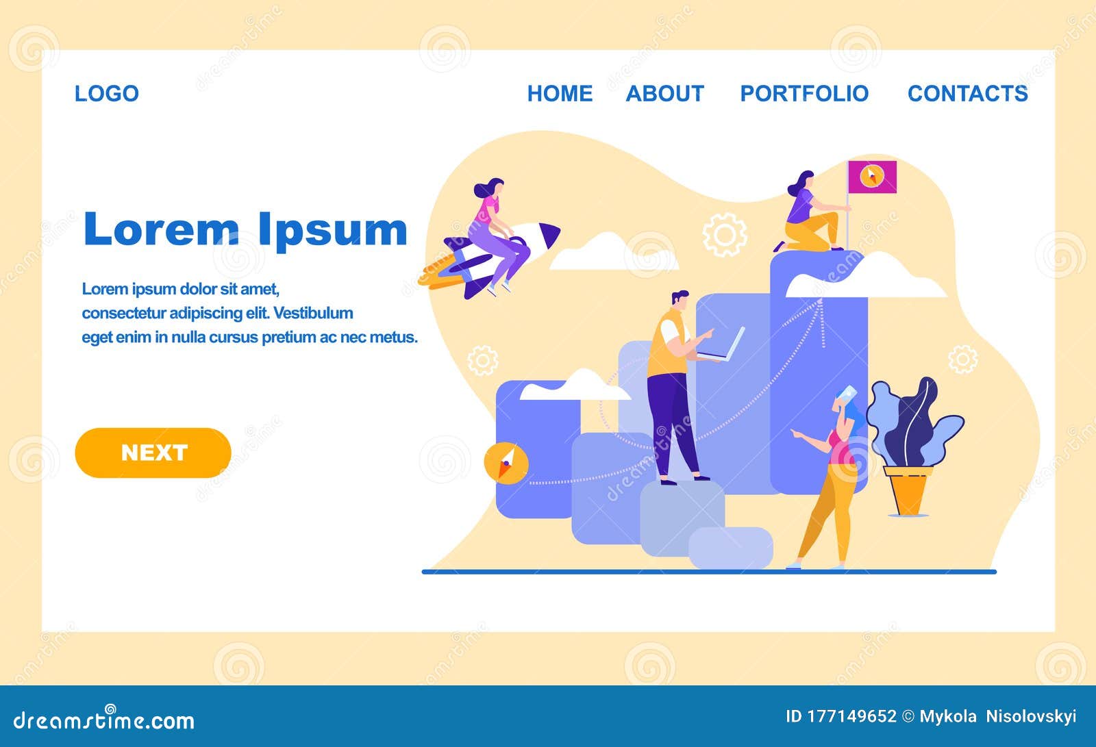 Preparation for Successful Completion Project Stock Vector ...