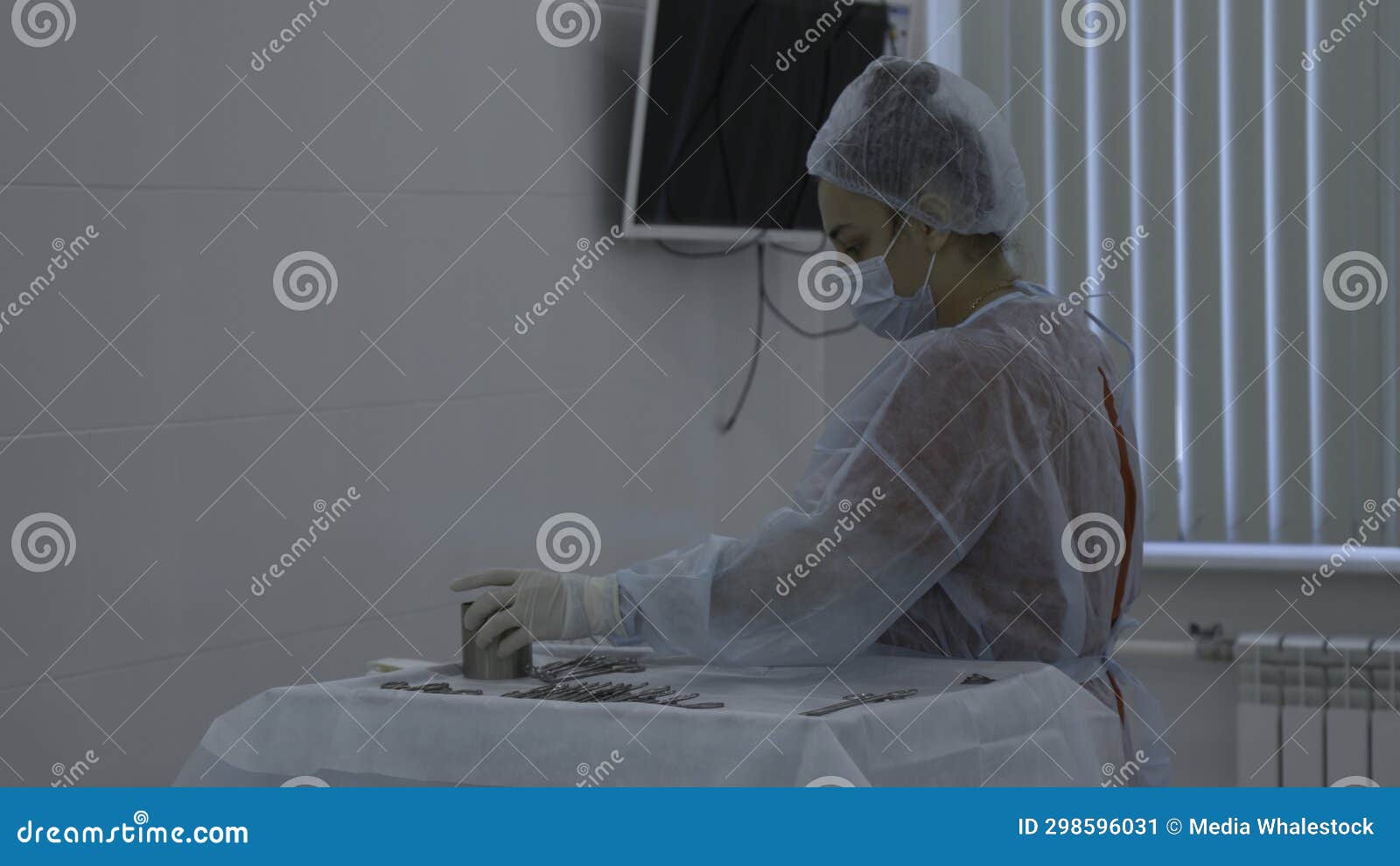 Preparation for the Surgery. Action Stock Image - Image of assistant ...