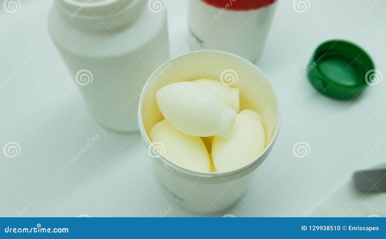 Preparation of Vaginal Ovules Stock Photo - Image of medical, mycosis ...