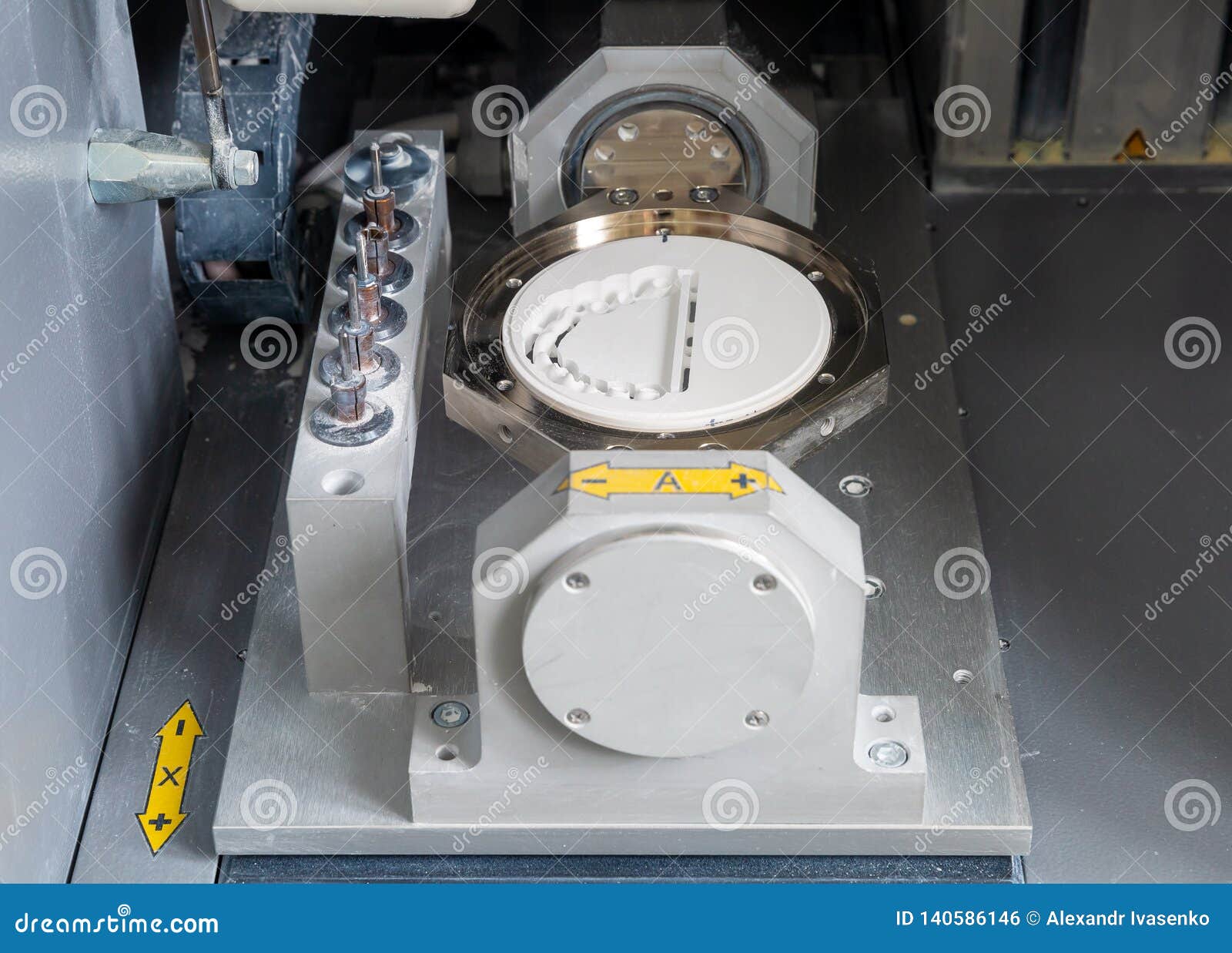 Preparation of Zircon in the Process of Manufacturing Dentures Stock ...