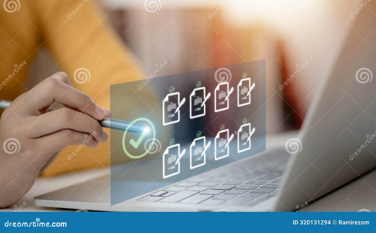 Prepare Check and Approve Concepts. Document Management, Paperless ...