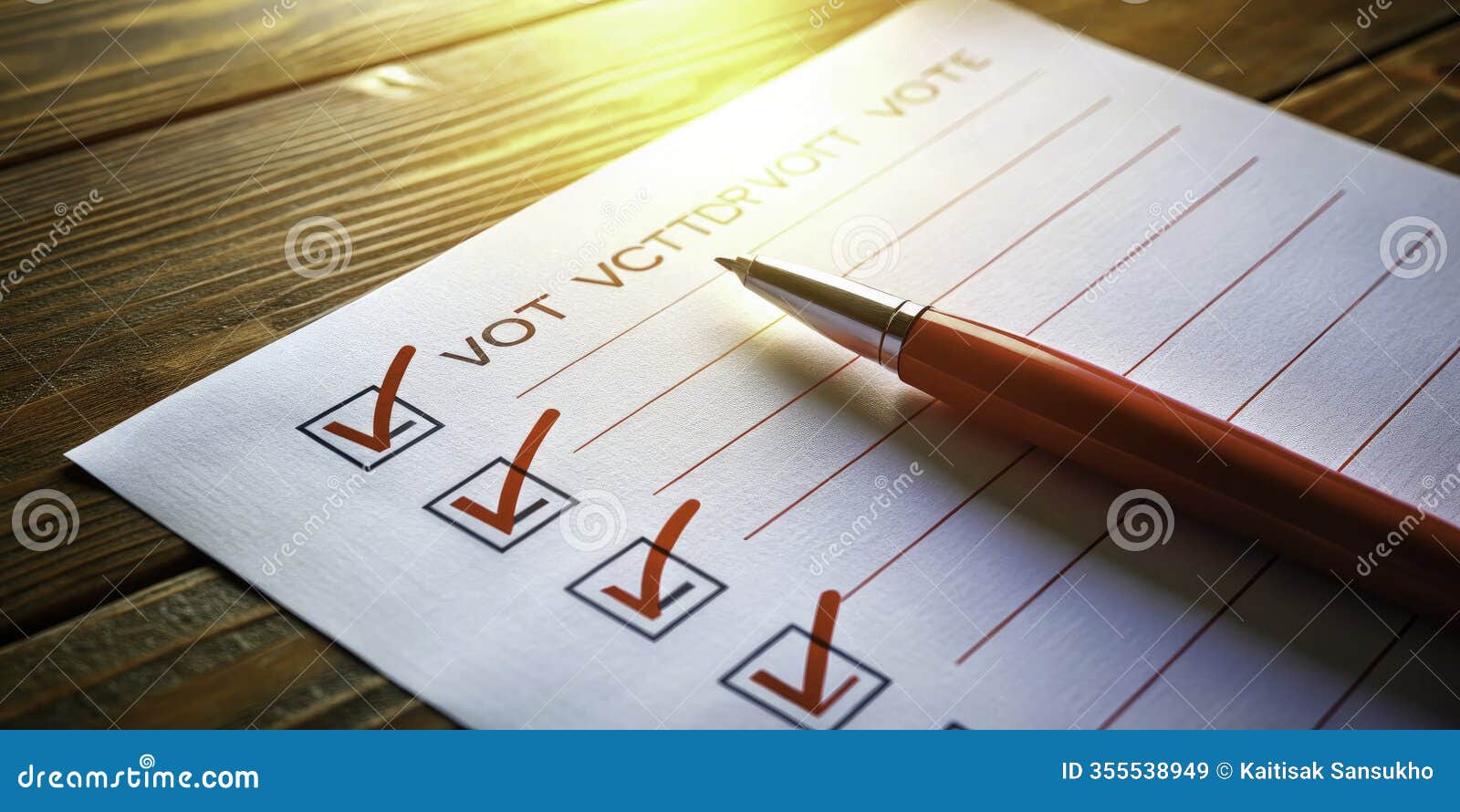 Election Day Preparation Checklist Aerial View Guide To a Smooth Voting ...