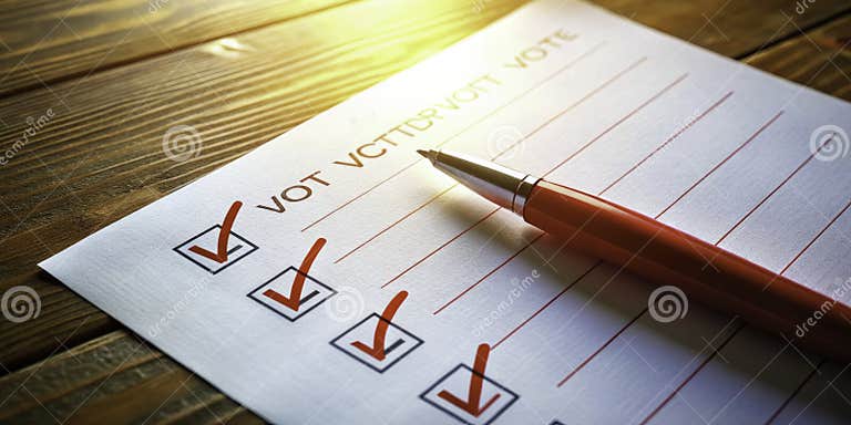 Election Day Preparation Checklist Aerial View Guide To a Smooth Voting ...