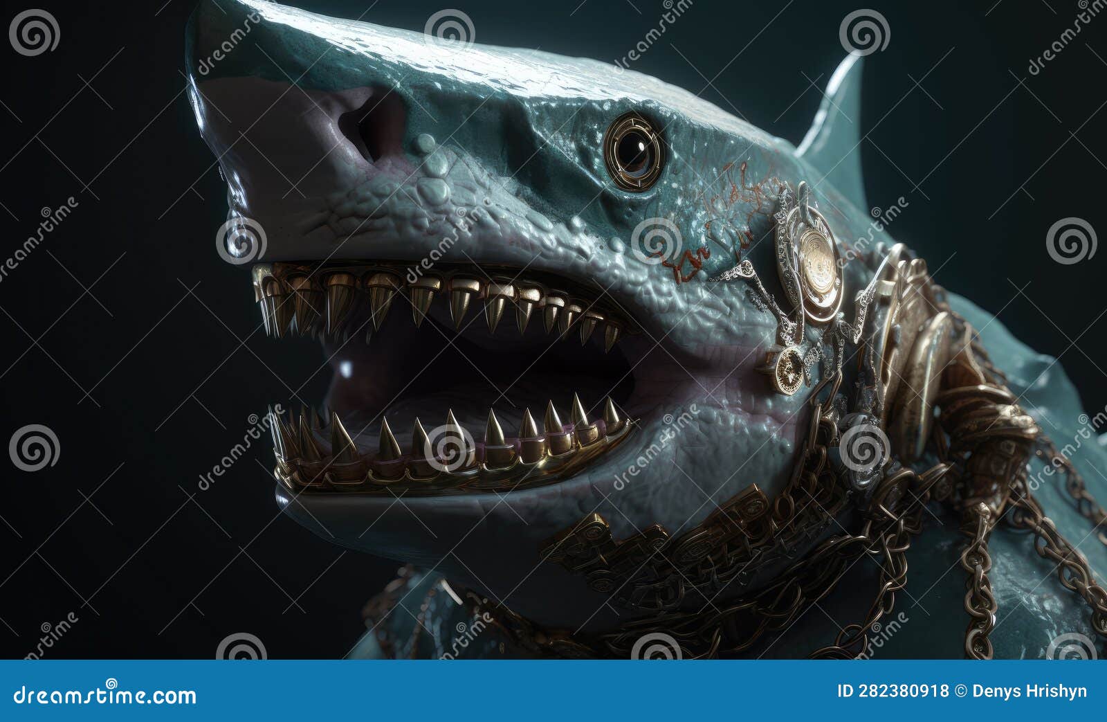 Prepare for the Fearsome Sight of the Anthropomorphic Shark Clad in ...