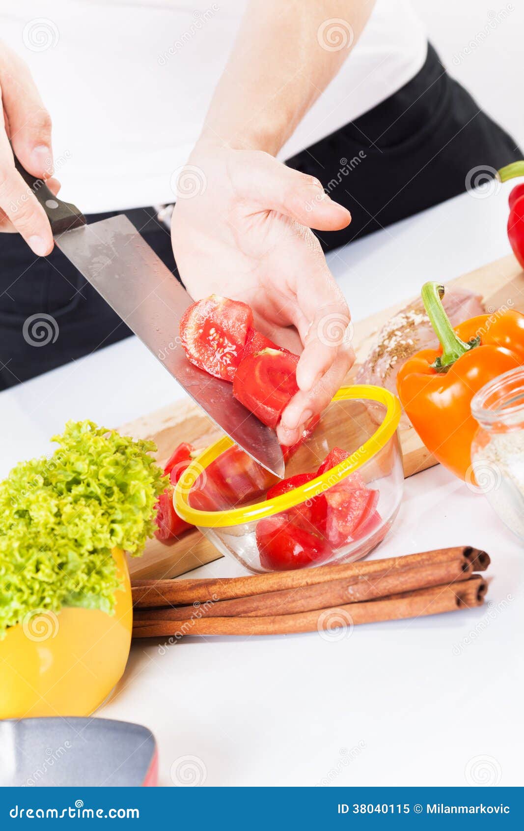 Prepare food stock image. Image of cutting, preparing - 38040115