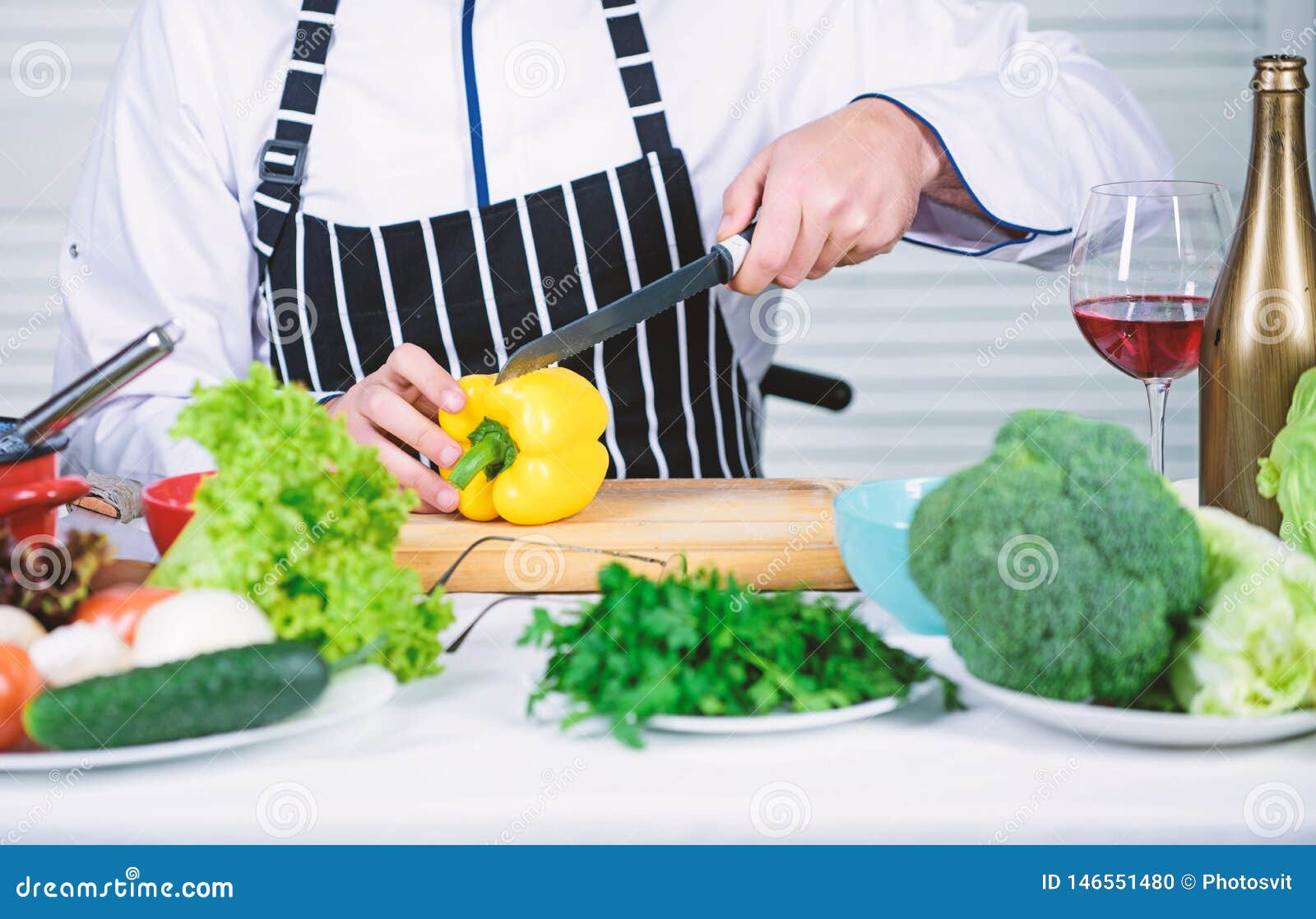 Prepare Ingredients for Cooking. Useful for Significant Amount of ...
