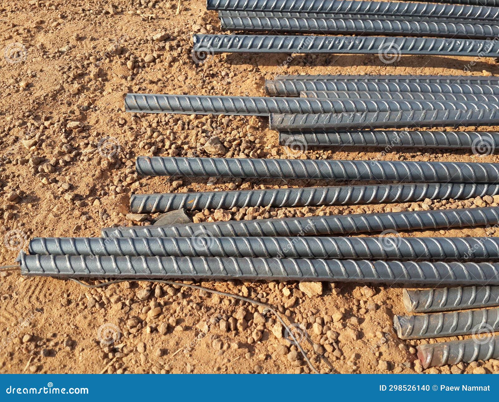 Deformed bars stock photo. Image of craftsmanship, ground - 298526140