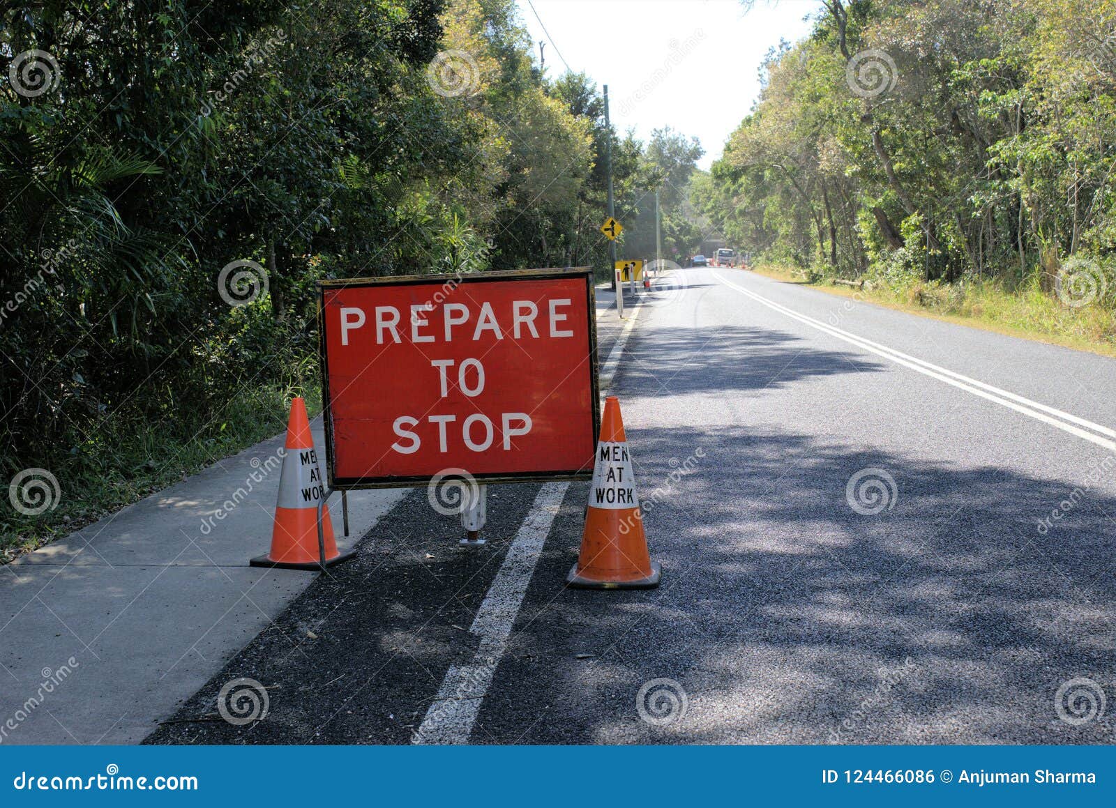 Prepare To Stop Traffic Control Sign Royalty-Free Stock Image ... Prepare To Stop Traffic Control Sign Royalty-Free Stock Image ...