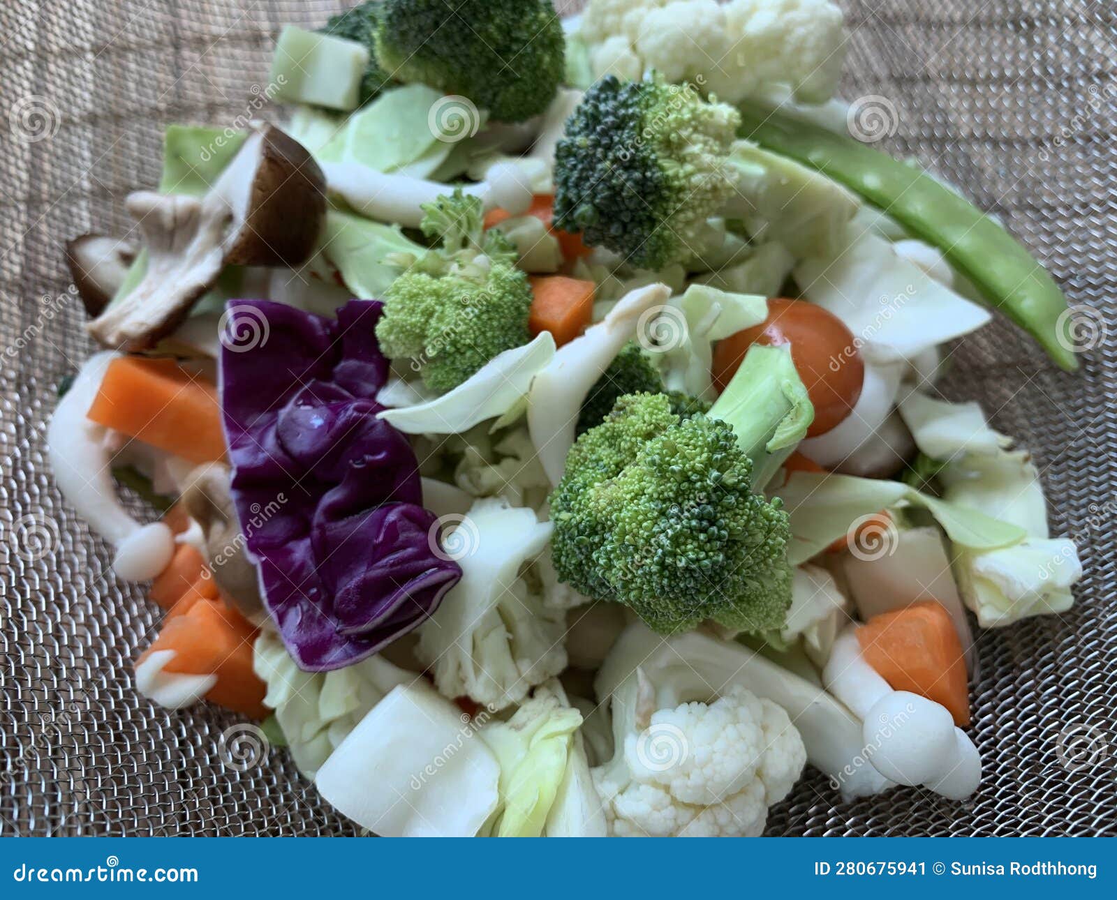 Prepare Vegetable for Cooking Stock Image - Image of diet, prepare ...