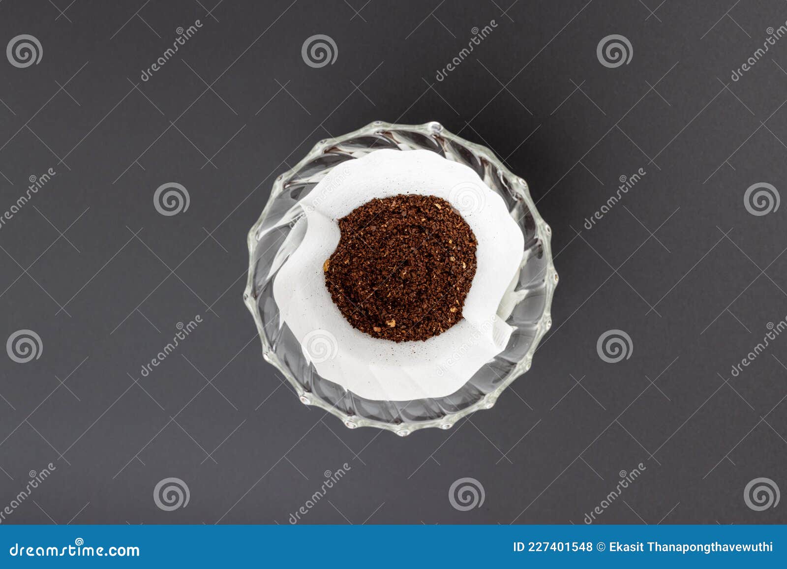 Filter Paper In Laboratory. Scientists Are Chemical Filtration By ...