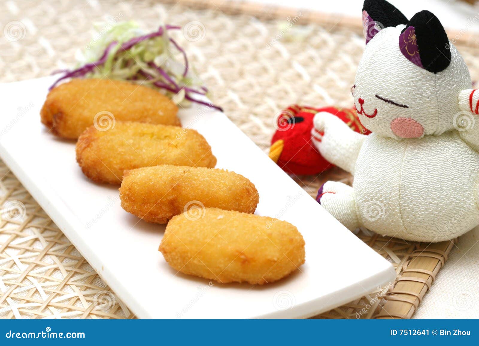 Prepared and Delicious Fried Cake Stock Image - Image of japanese ...