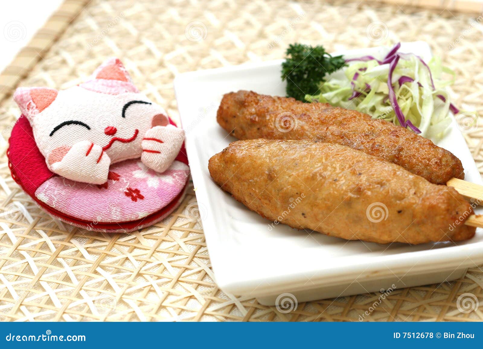 Prepared and Delicious Fried Cake Stock Photo - Image of dining ...