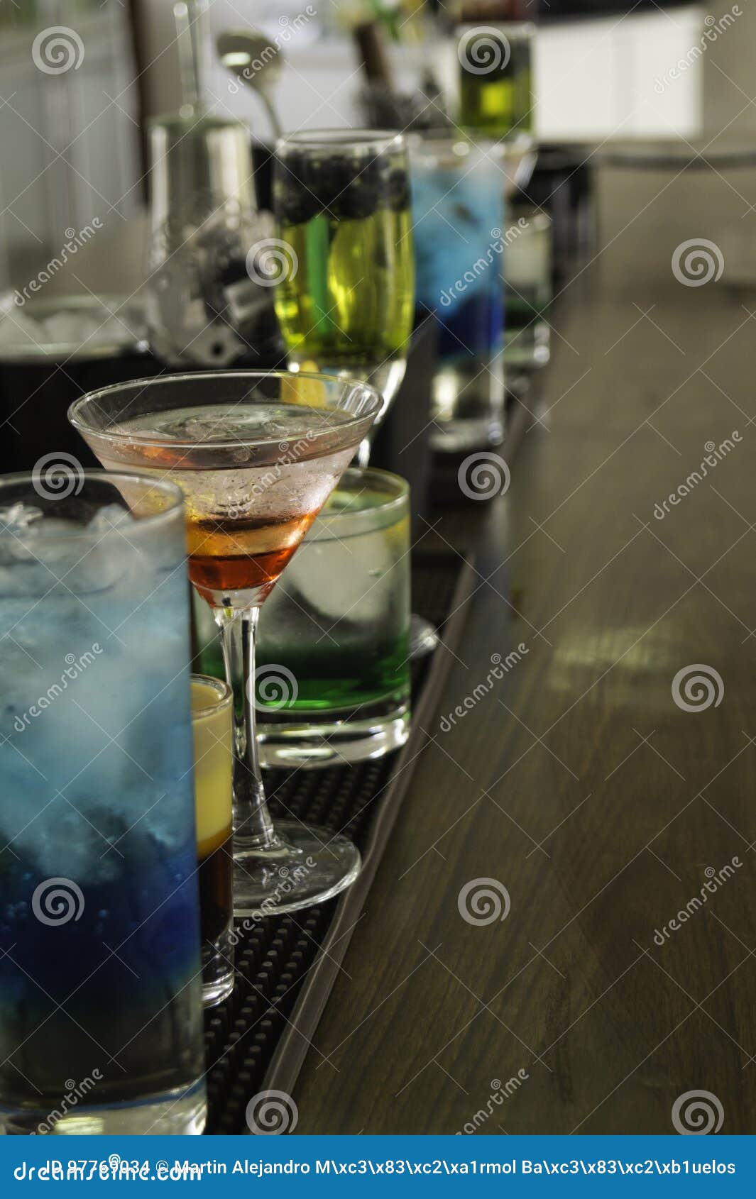 Prepared Drinks stock photo. Image of ices, pubs, drinks - 97769034