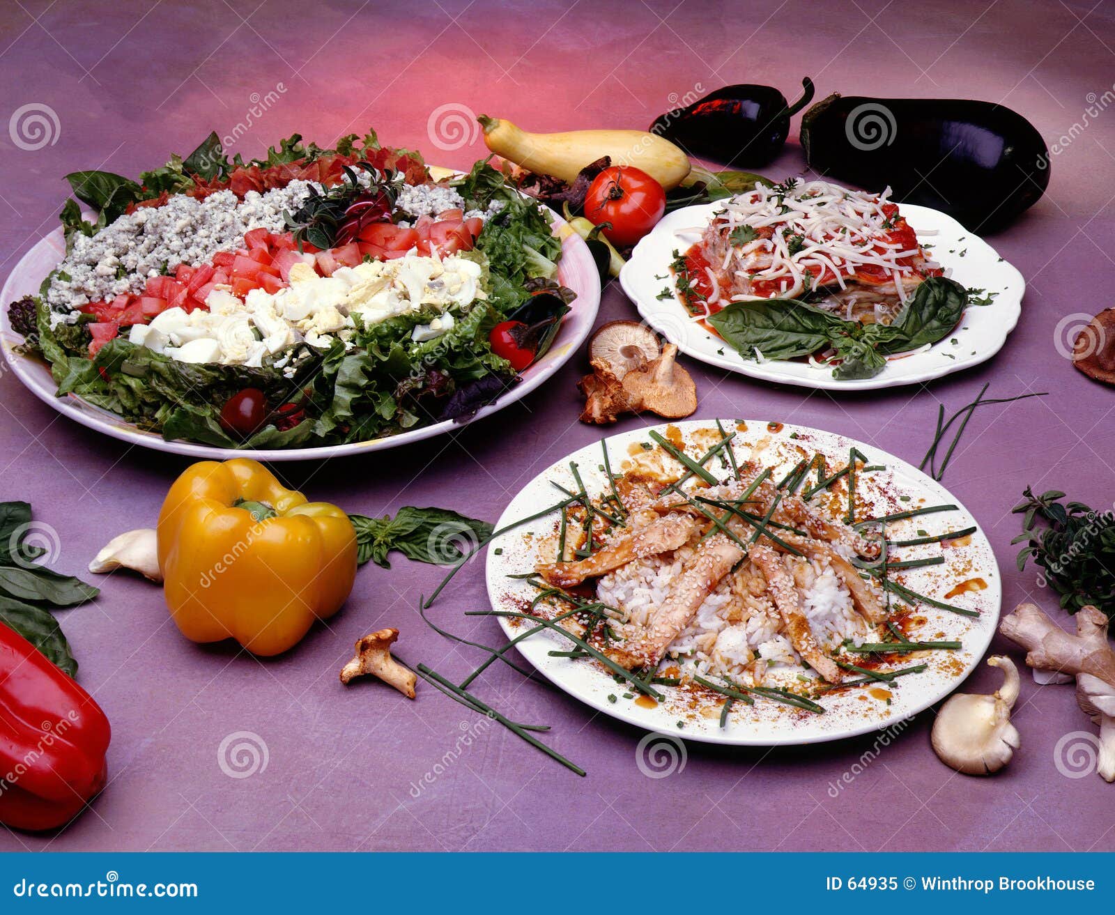 Prepared food stock image. Image of cater, peppers, catering - 64935