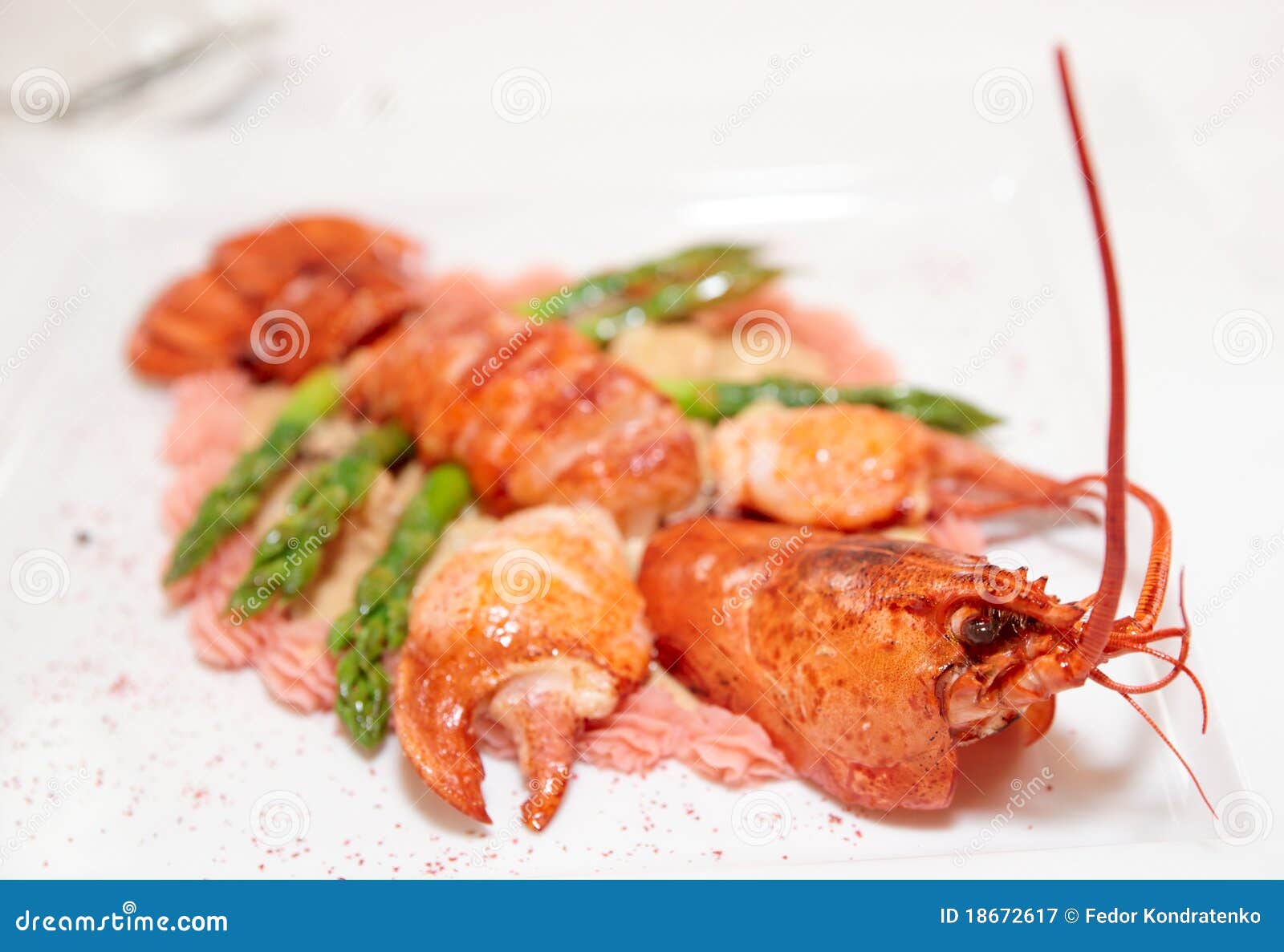 Prepared lobster stock image. Image of seafood, cooked - 18672617