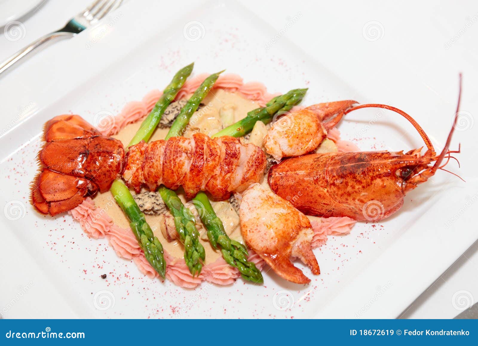 Prepared lobster stock image. Image of lobster, boiled - 18672619