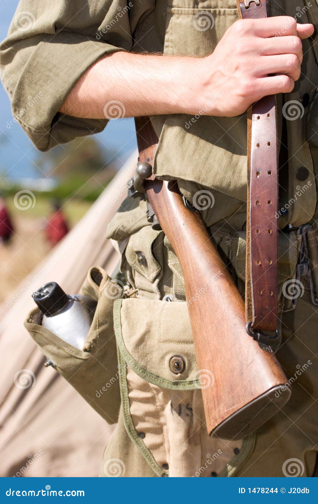 A prepared Soldier stock photo. Image of deadly, intimidate - 1478244