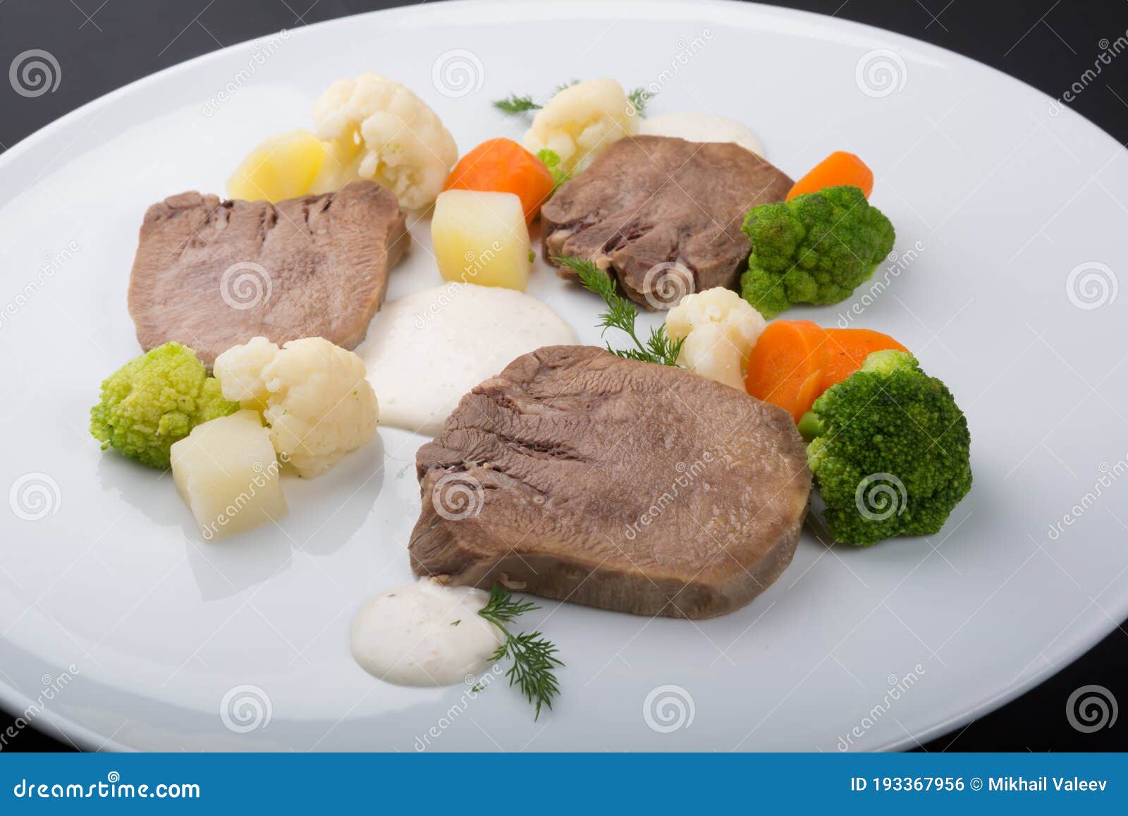 Prepared Steamed Beef Tongue Royalty-Free Stock Image | CartoonDealer ...