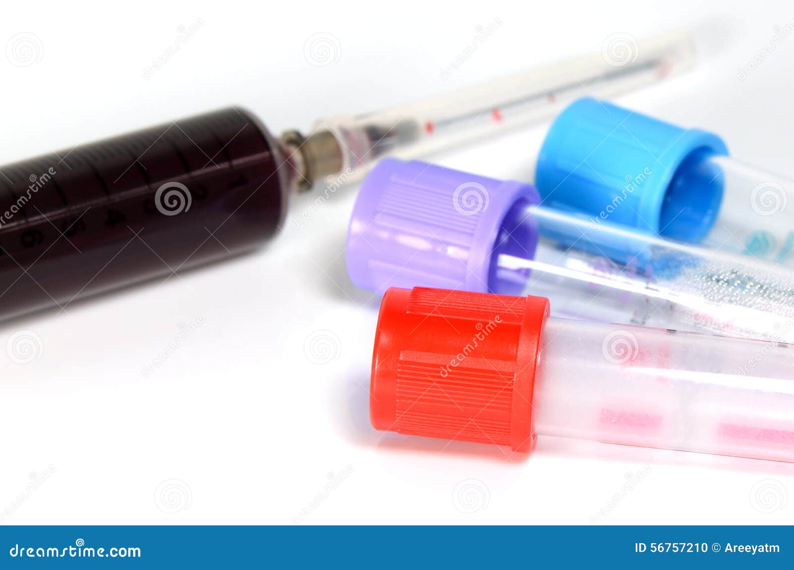 Preparing for Blood Test in Medical Diagnosis. Stock Photo - Image of ...