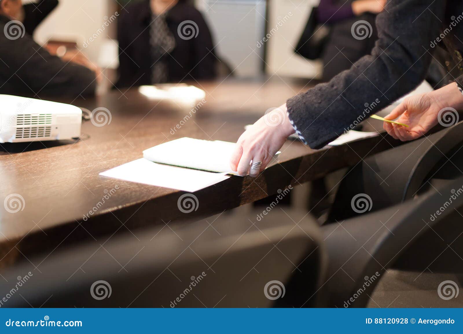 Preparing for Business Meeting Stock Photo - Image of coaching ...