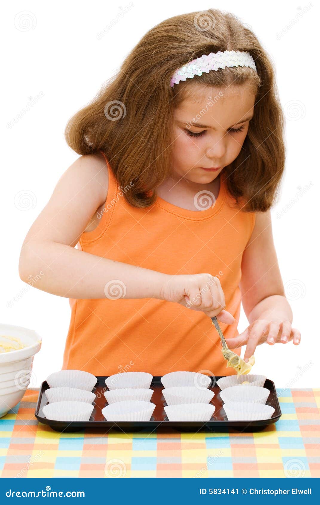 Preparing the Cakes stock image. Image of cakes, baking - 5834141