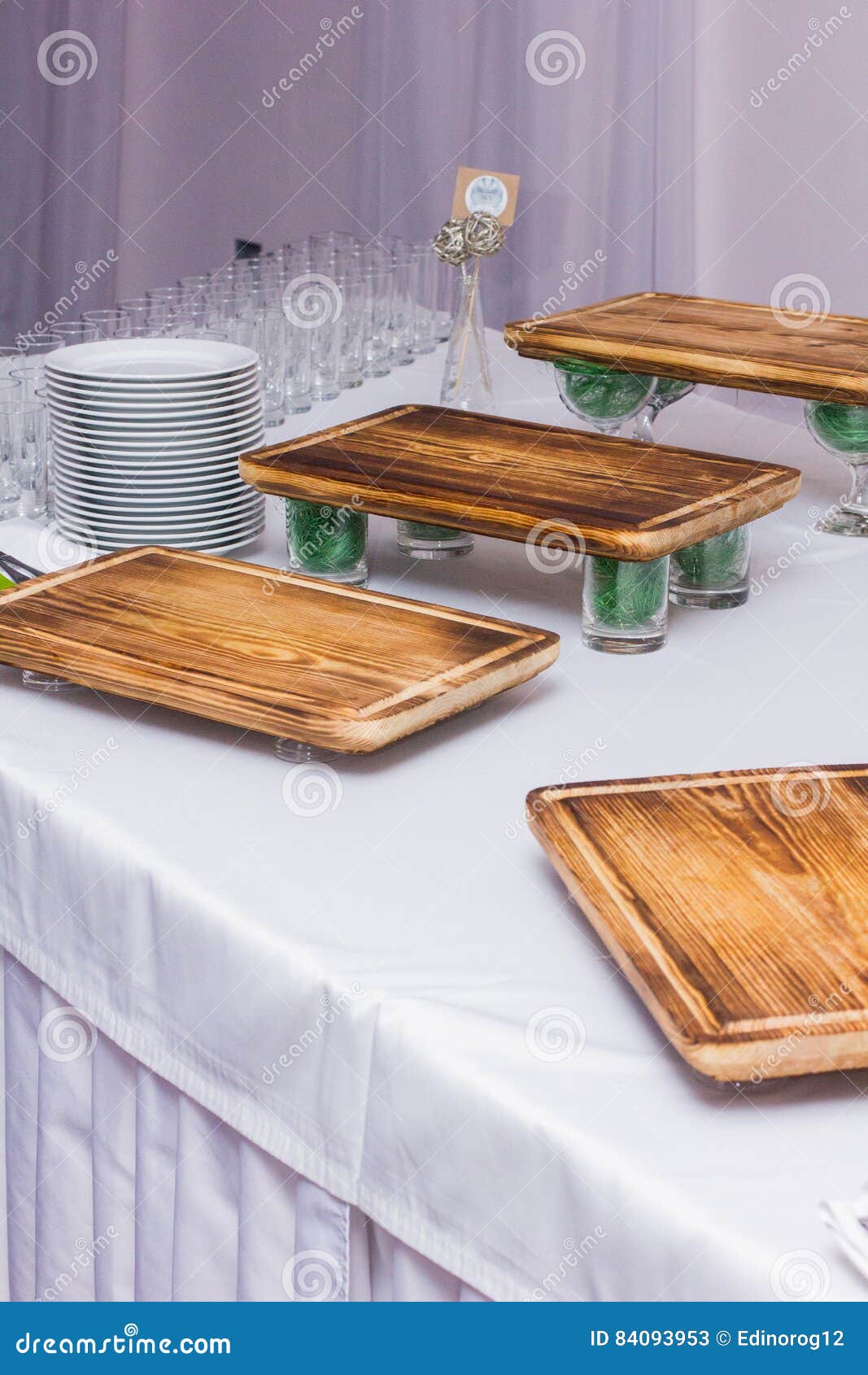 Preparing Dishes To the Banquet in the Restaurant Stock Image - Image ...