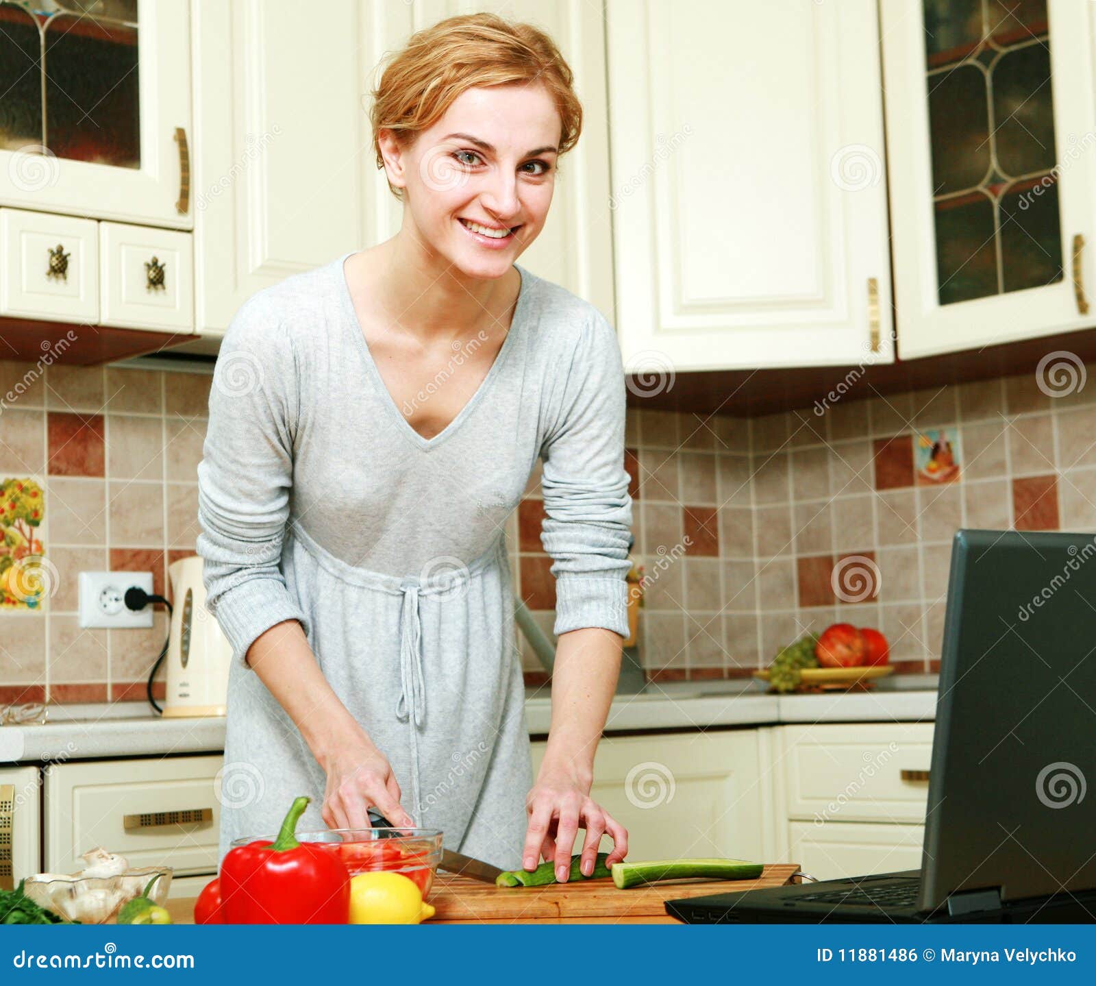 Preparing food stock photo. Image of food, lemon, salad - 11881486