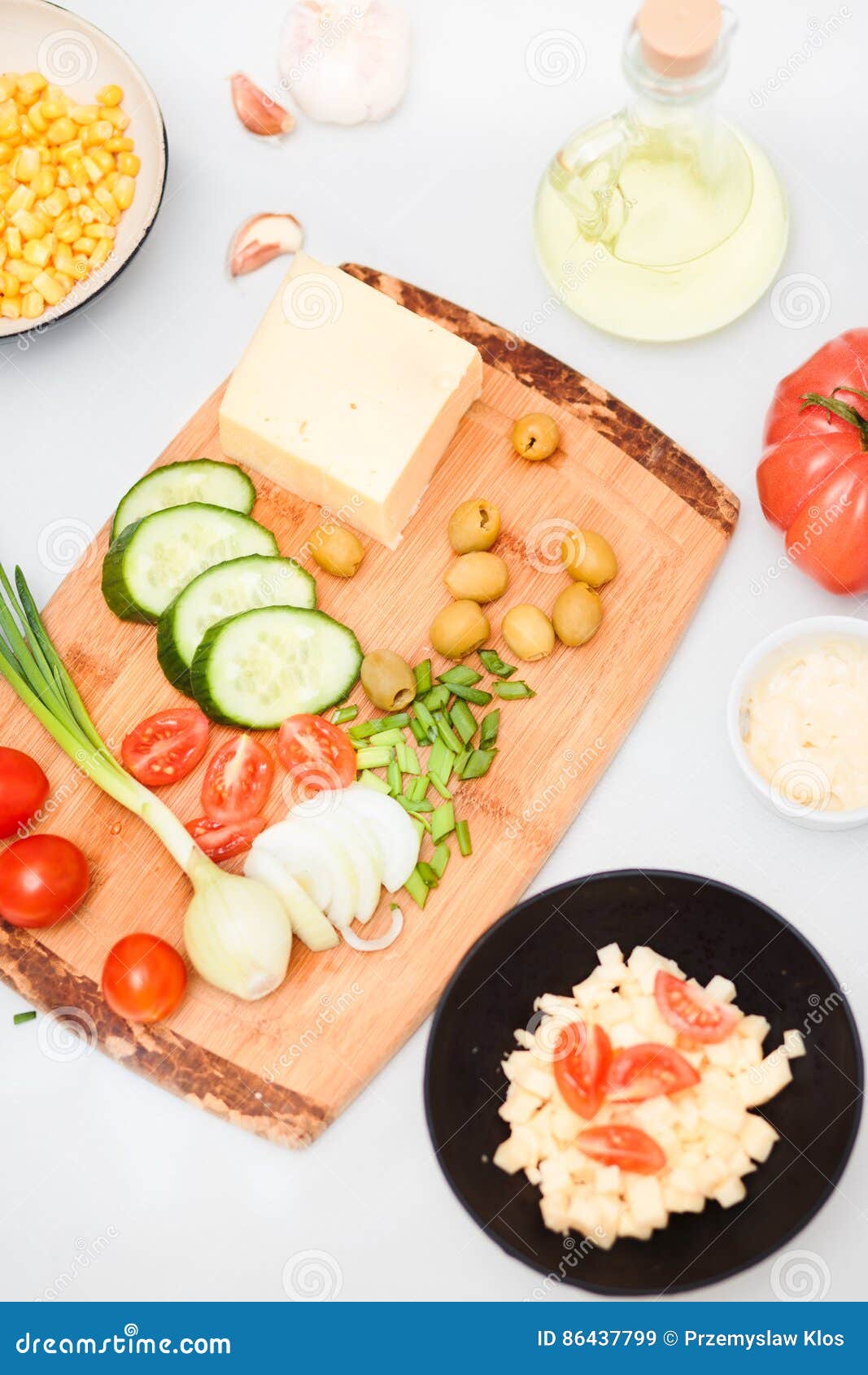 Preparing healthy snacks stock image. Image of food, table - 86437799