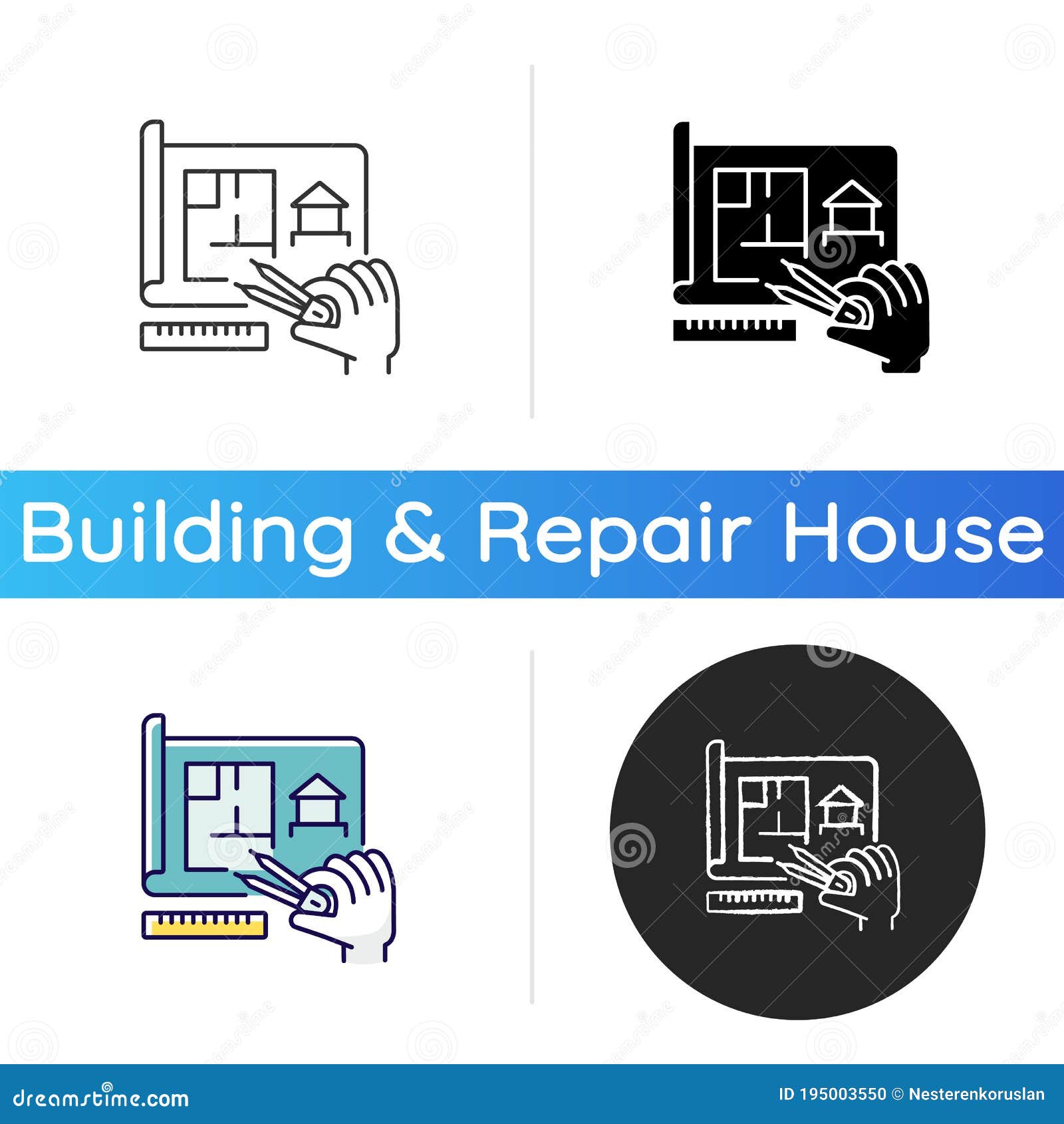 Preparing icon stock vector. Illustration of concept - 195003550