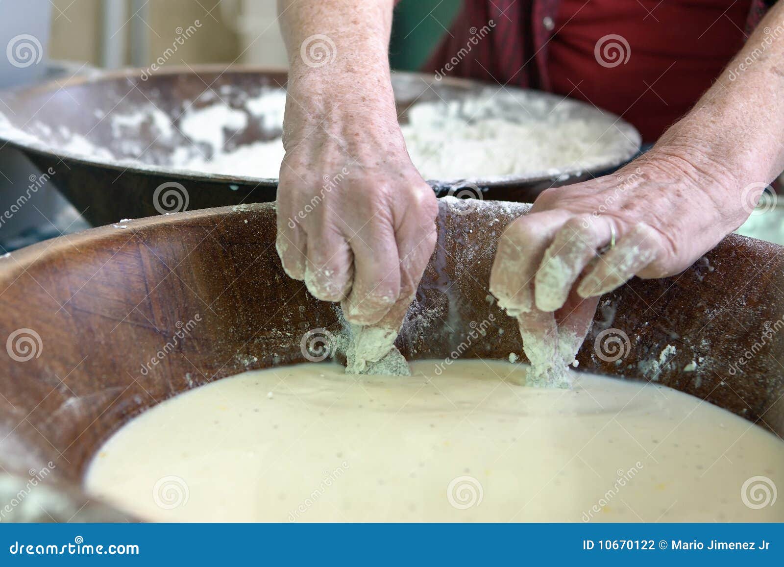 Preparing the Meat stock photo. Image of fried, bowl - 10670122