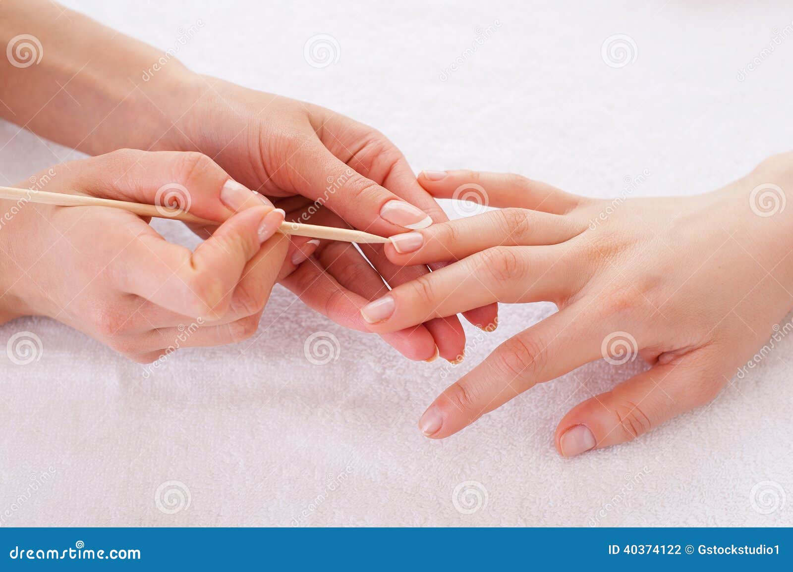 Preparing Nails for Manicure. Stock Photo - Image of lifestyle ...
