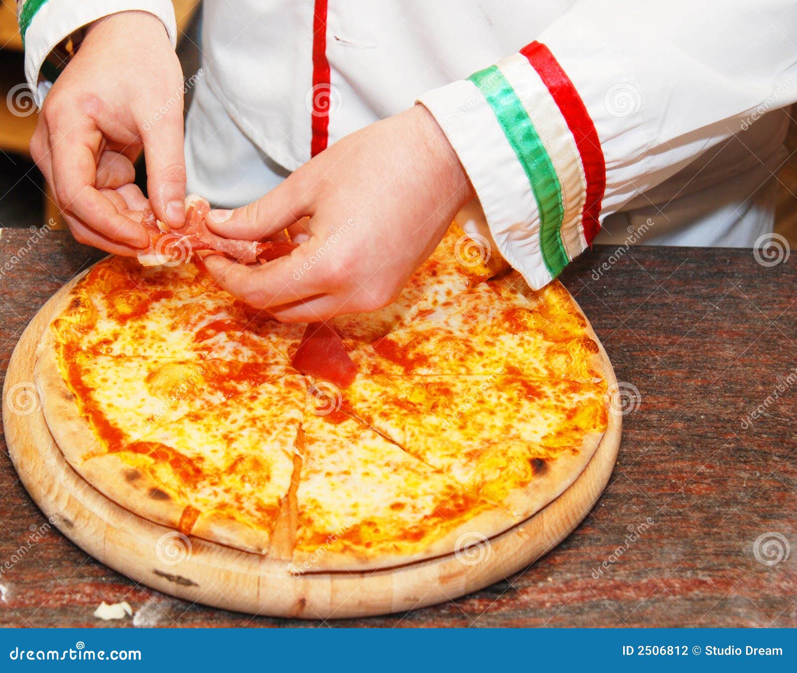 Preparing pizza stock photo. Image of tasty, italian, seasoning - 2506812