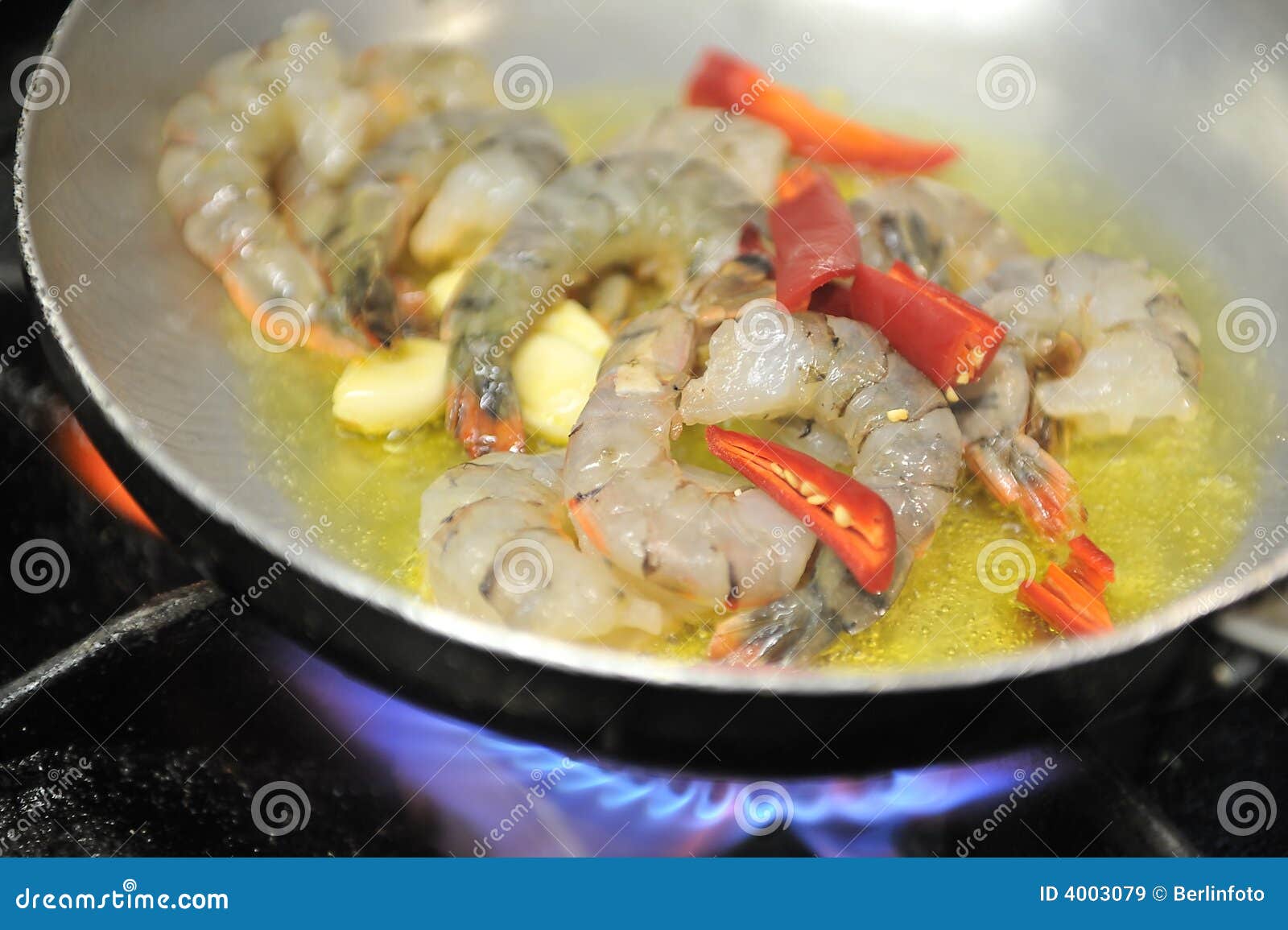 Preparing seafood stock image. Image of prepared, shrimp - 4003079