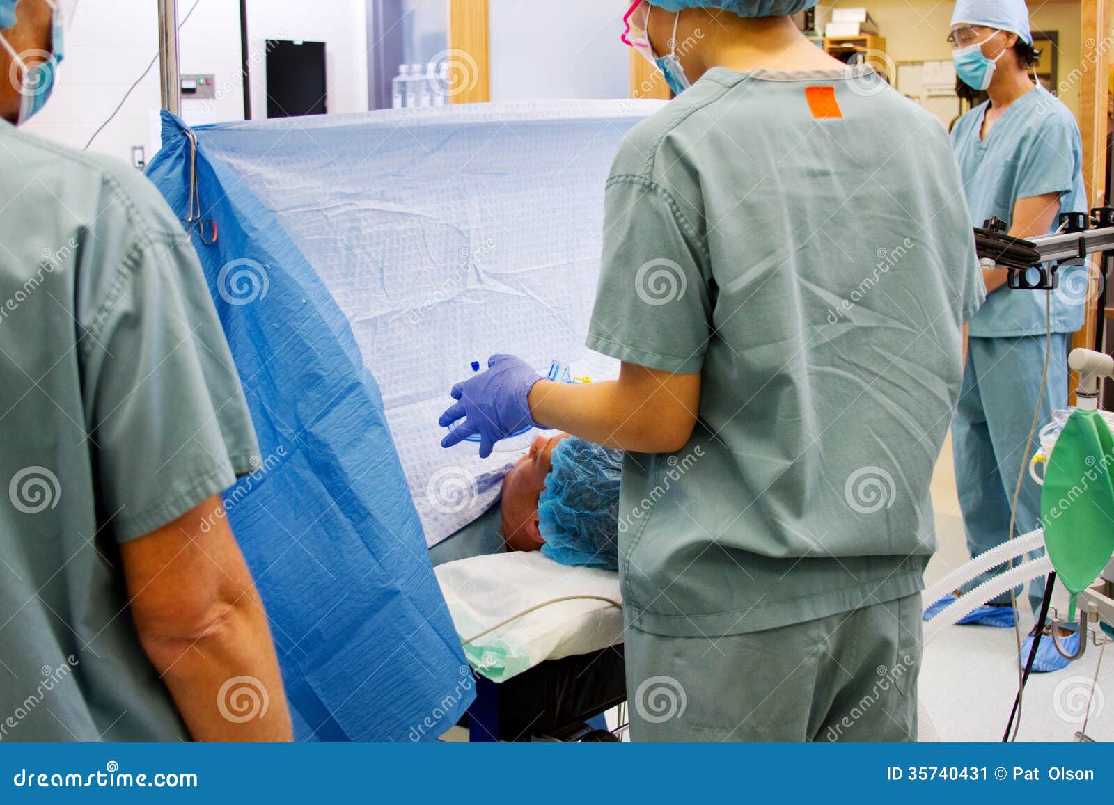 Preparing for surgery stock image. Image of surgery, doctor - 35740431